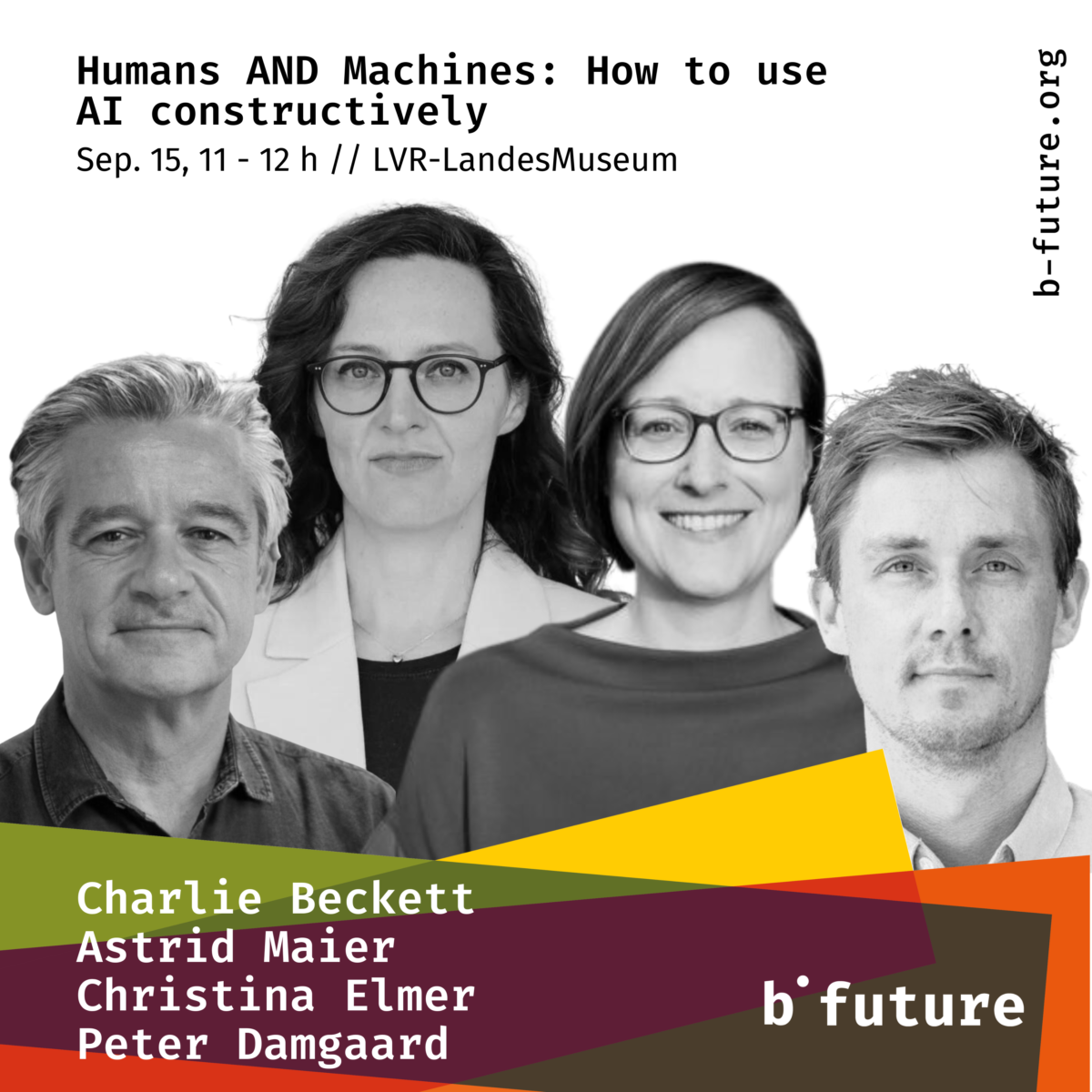 Humans AND Machines: How to use AI constructively